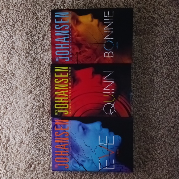 no brand | Accents | Trilogy Eve Quinn And Bonnie By Iris Johansen ...